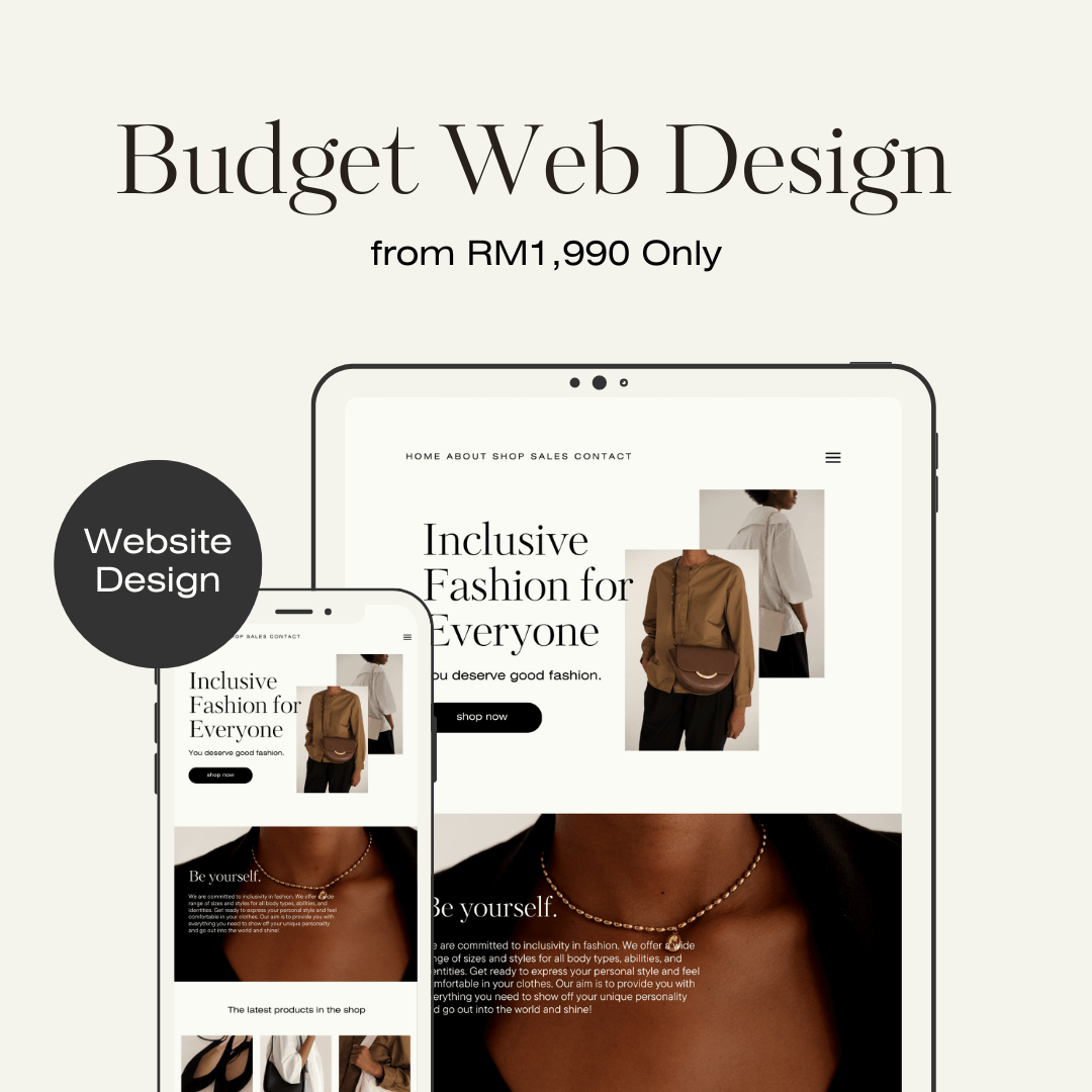 RM1,990 Most Affordable Corporate Web Design Malaysia